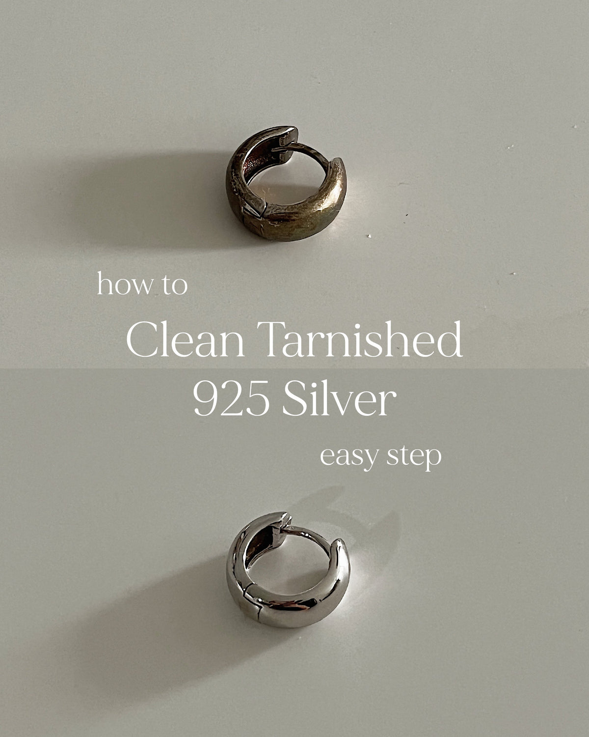 How to Clean Tarnished 925 Silver Jewellery – Eljo Studio | Minimalist ...